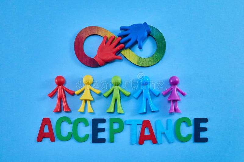 Autism Acceptance Month. Infinity Symbol of Autism. Accepting Autistic ...