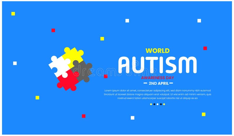 Autism Awareness, Shedding Light on a Complex Condition Stock Vector ...