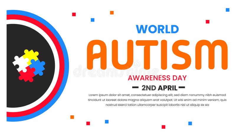 Autism Awareness, Shedding Light on a Complex Condition Stock Vector ...