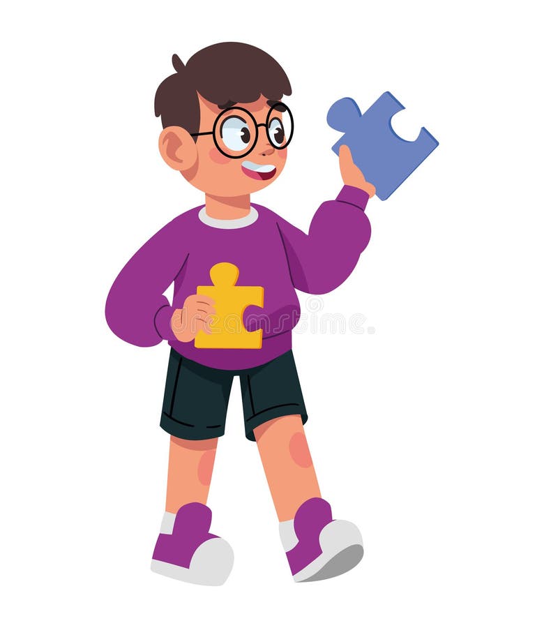 Autism boy cartoon stock vector. Illustration of disorder - 311521549