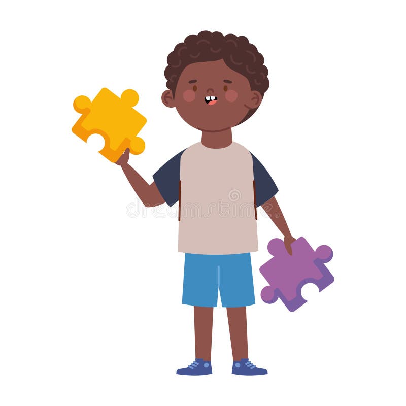 Autism boy smiling stock vector. Illustration of health - 312149959