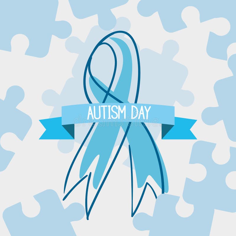 Autism day campaign stock illustration. Illustration of campaign ...