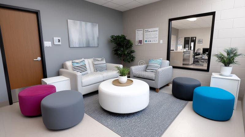 Autism-friendly Inclusive Workspace with Soft Seating and Sensory ...