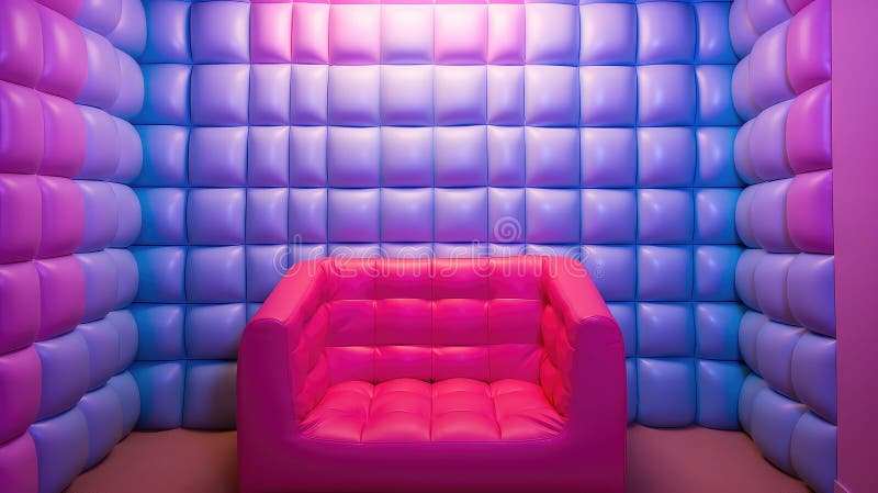 Autism padded wall stock illustration. Illustration of individuals ...