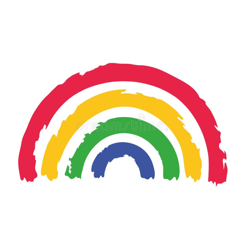 Autism rainbow design stock vector. Illustration of isolated - 300359070