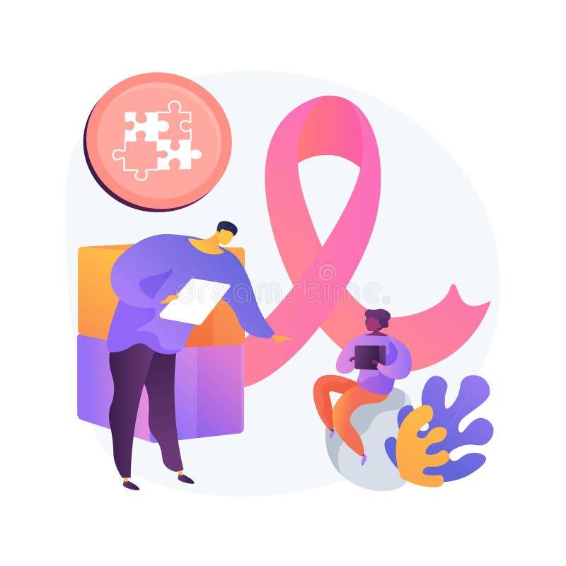 Autism Treatment Abstract Concept Vector Illustration Stock Vector ...