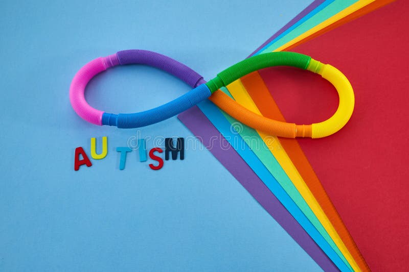 Autistic Rainbow Eight Infinity Symbol. Autism Awareness Day Symbol ...