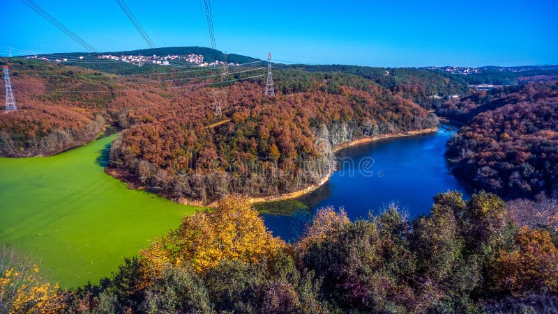 Autmn Fall November Colorful Landscape Stock Photo - Image of landscape ...