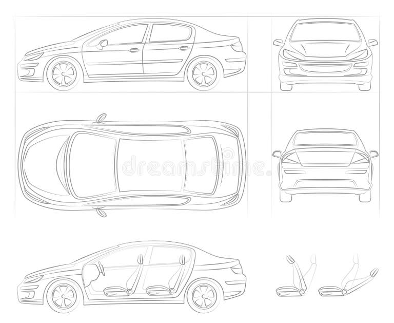 Schematic Auto Stock Illustrations – 394 Schematic Auto Stock ...