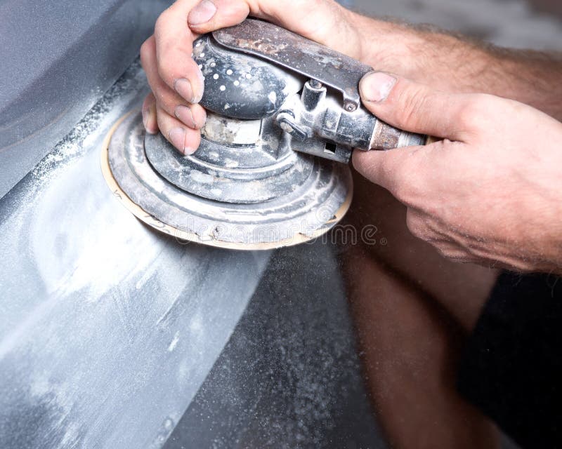 Auto body work stock photo. Image of hands, repair, mechanic - 93770362