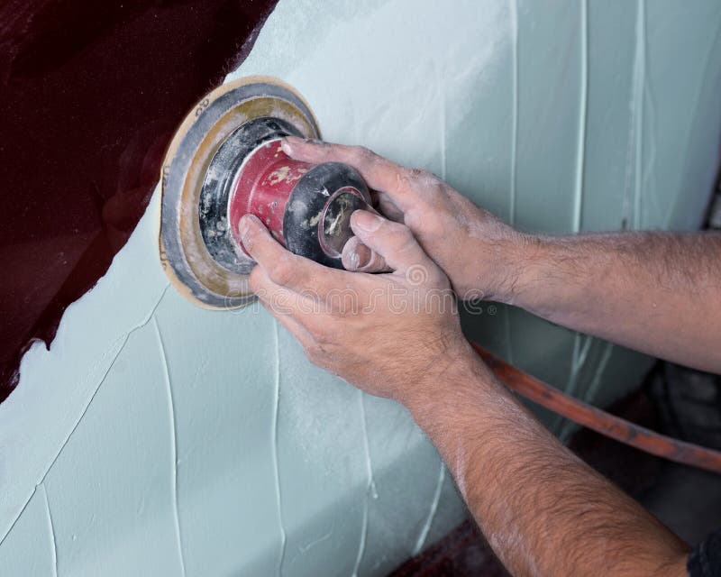 Auto body work stock image. Image of automobile, professional - 93770395