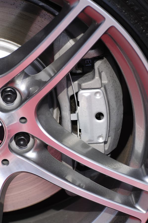 Auto-Bremse. stockbild. Bild von stahl, fahrzeug, auto - 10515473