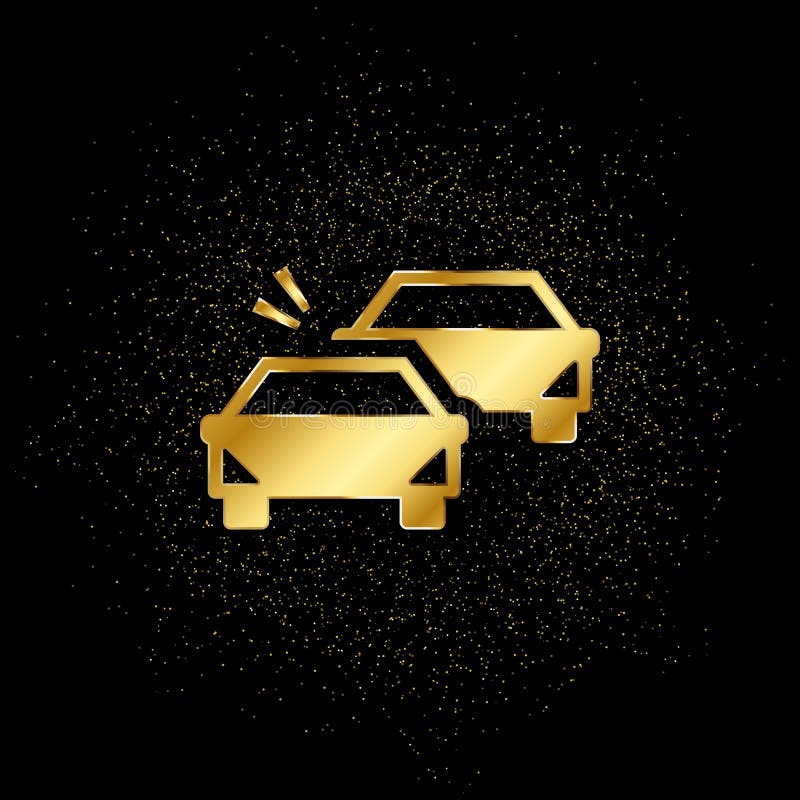 Auto, Car Collision Icon - Vector. Insurance Concept Vector ... Auto, Car Collision Icon - Vector. Insurance Concept Vector ...