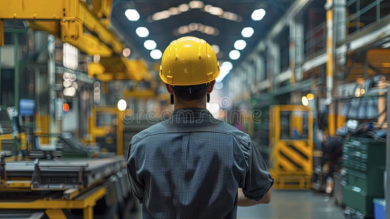 Auto Car Engineer Doing Work, Car Engineer at the Workstation with ...