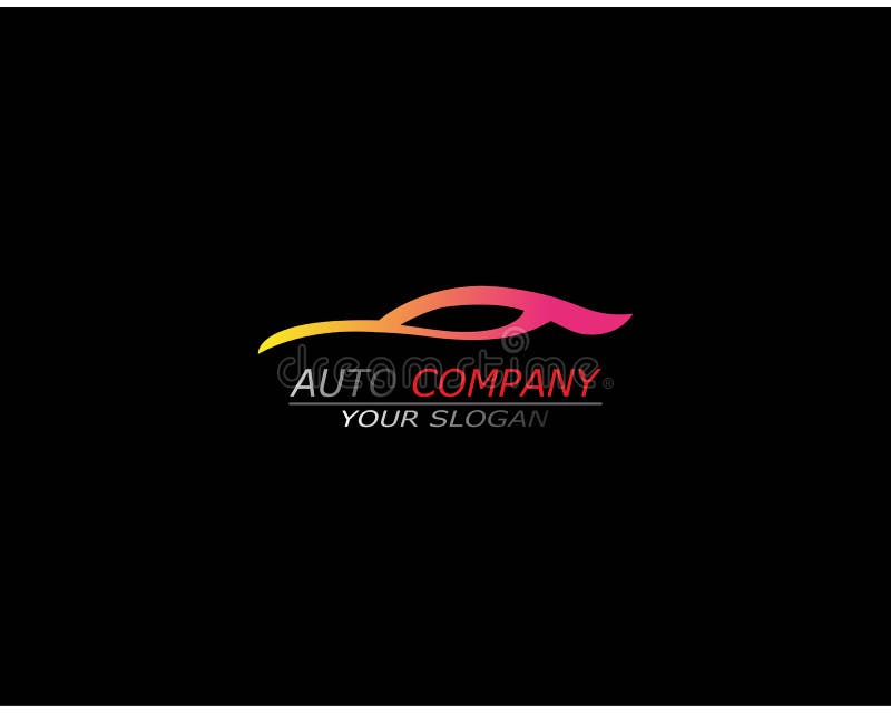 Auto Car Logo Inspiration Template Design Stock Vector - Illustration ...