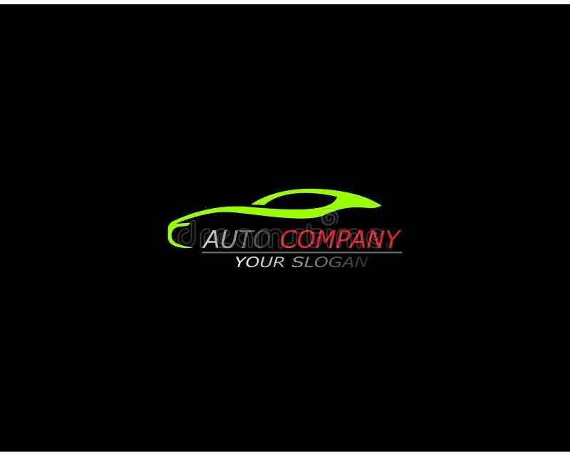 Auto Car Logo Inspiration Template Design Stock Vector - Illustration ...