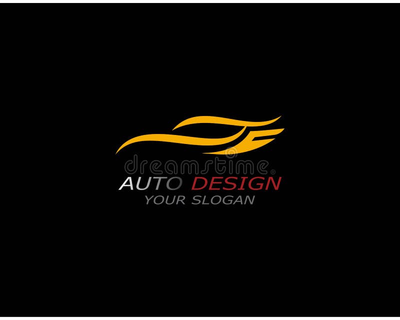 Auto Car Logo Inspiration Template Design Stock Vector - Illustration ...