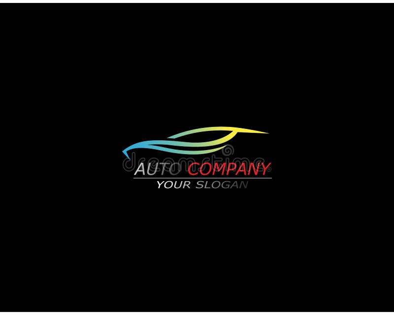 Auto Car Logo Inspiration Template Design Stock Vector - Illustration ...