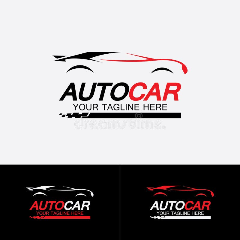 Auto Car Logo Symbol Icon Vector Design Template Stock Vector ...