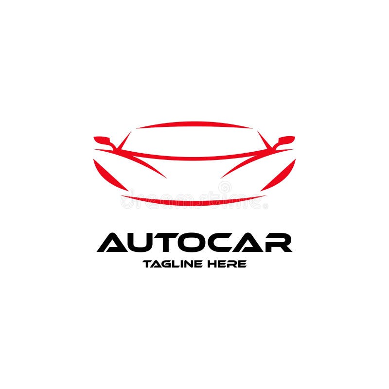 Auto Car Logo Template, Design Vector, Icon Stock Illustration ...