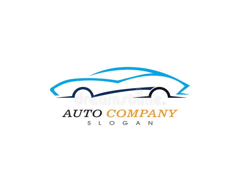 Auto Car Logo Template Vector Icon Stock Illustration - Illustration of ...