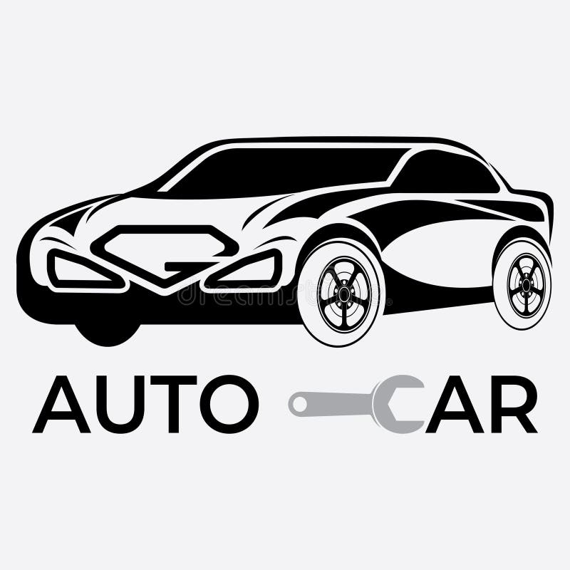 Auto Car Logo Template Vector Stock Vector - Illustration of creative ...