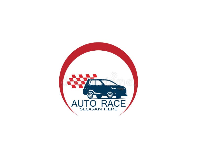 Auto car race logo vector stock vector. Illustration of logotype ...