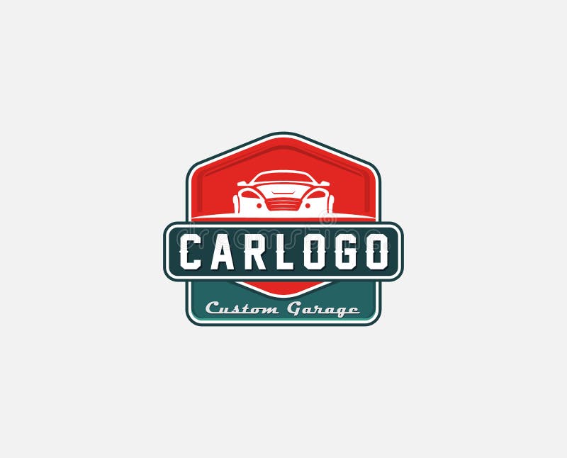 Auto Care Logo with Shield. Vector Cars Logo Design Concept ...