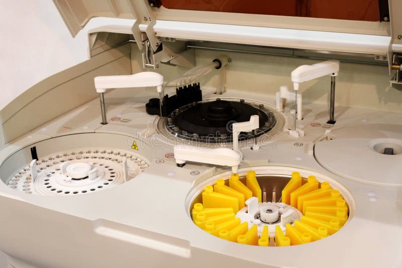 Auto chemistry analyzer stock image. Image of analyzer - 14427439