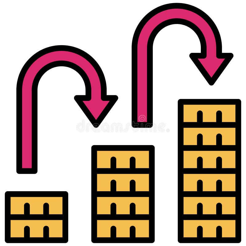 Auto Compounding Icon, DeFi Related Vector Illustration Stock Vector ...