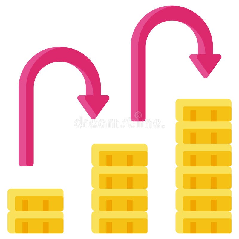 Auto Compounding Icon, DeFi Related Vector Illustration Stock Vector ...