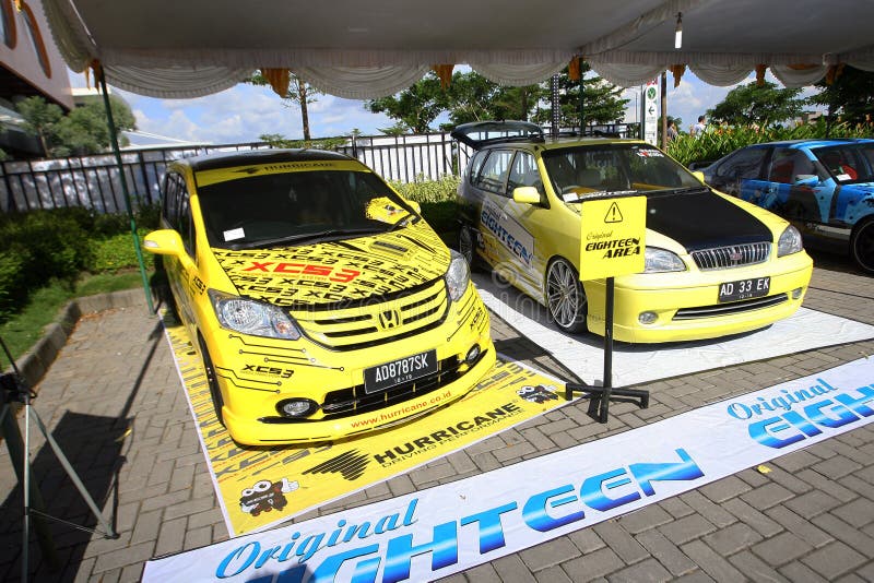 Auto contest editorial photo. Image of types, java, parking - 52364456