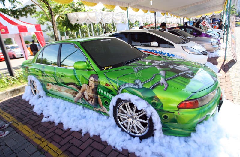 Auto contest editorial photo. Image of java, auto, central - 52364421