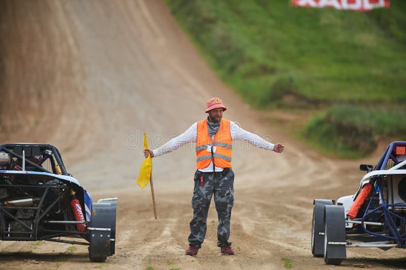 The Auto Cross Racing Championship of Ukraine Editorial Photo - Image ...