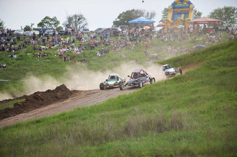 The Auto Cross Racing Championship of Ukraine Editorial Stock Image ...