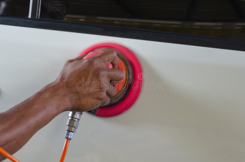 Auto Detailing Car stock image. Image of cloth, labor - 124227671