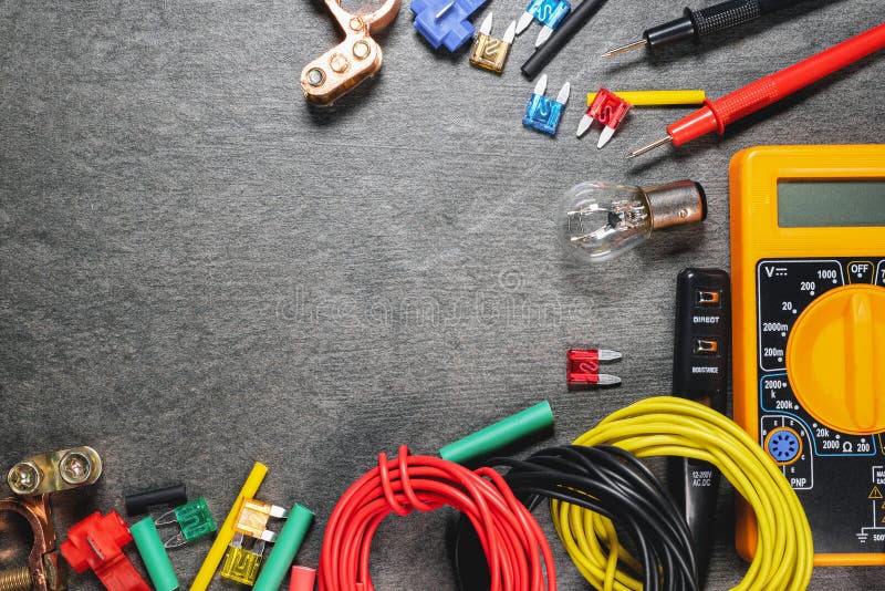 Electrical works stock photo. Image of home, industry - 189292094