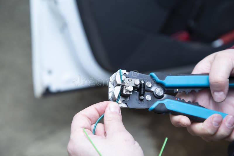 Auto Electrician.Autoelectrics Working Tools Stock Image - Image of ...