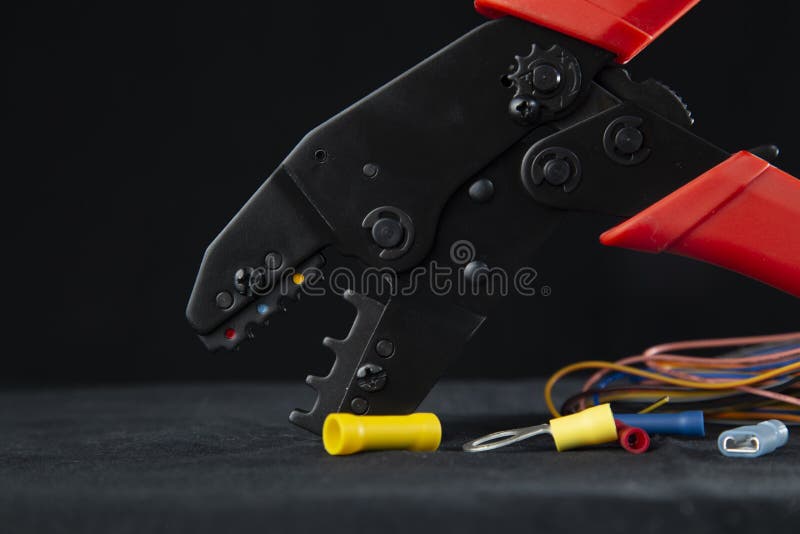 Auto Electrician.Autoelectrics Working Tools.a Car Service Worker Stock ...