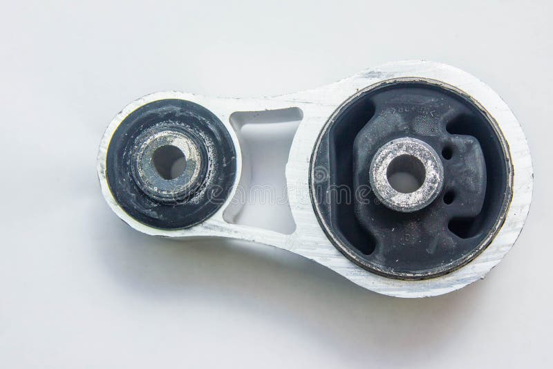 Auto Engine Support Cushion Isolated on White Background Stock Photo ...