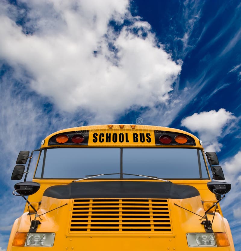 Auto escolar imagem de stock. Imagem de transporte, isolado - 6230467