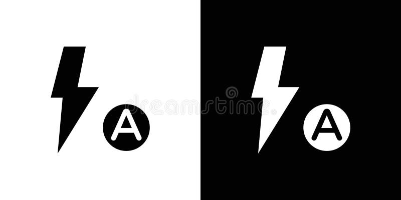 Auto Flash Vector Icon Sign Symbol Stock Vector - Illustration of ...