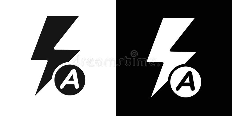 Auto Flash Vector Icon Sign Symbol Stock Vector - Illustration of ...