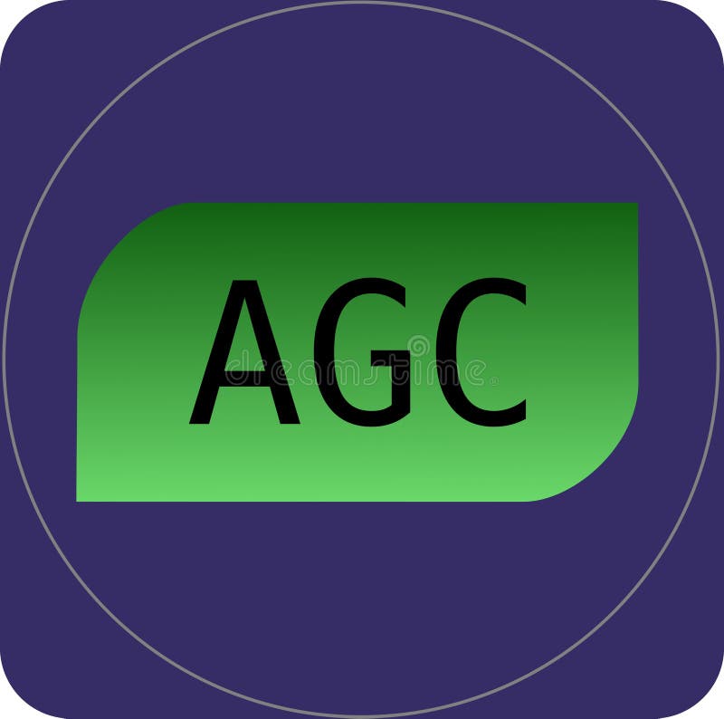 Auto Glide Control Sign of Electric Vehicle Vector Stock Vector ...