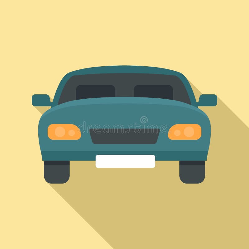 Auto icon, flat style stock vector. Illustration of template - 212266735