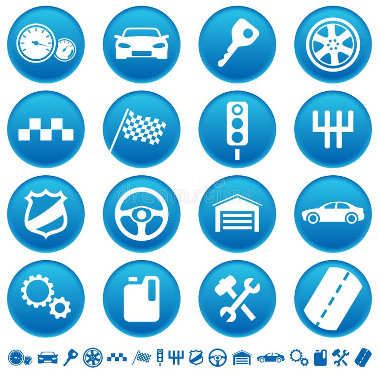Auto Pictograms Stock Illustrations – 1,116 Auto Pictograms Stock ...