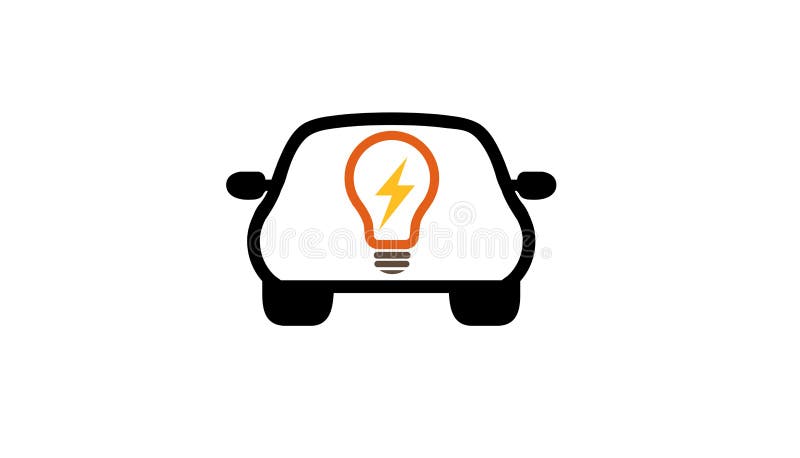 Auto Idea Lamp Design Illustration Stock Vector - Illustration of idea ...