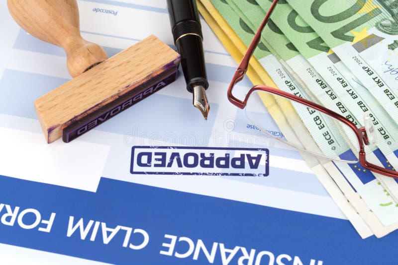 Auto insurance claim form stock photo. Image of document - 64182388