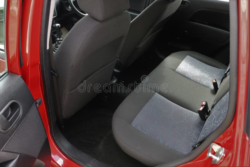 Auto Interior with Back Seats. Stock Image - Image of beautiful, travel ...