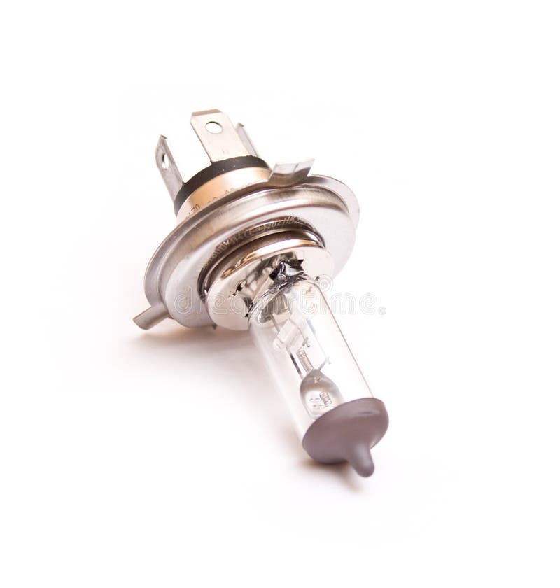 Auto lamp isolated stock photo. Image of contact, bright - 12071862